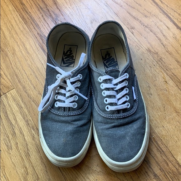 Vans | Shoes | Gray Vans | Poshmark